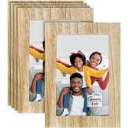 Langdon House 8x10 Eggshell Blue Real Wood Picture Frames with Gold ...