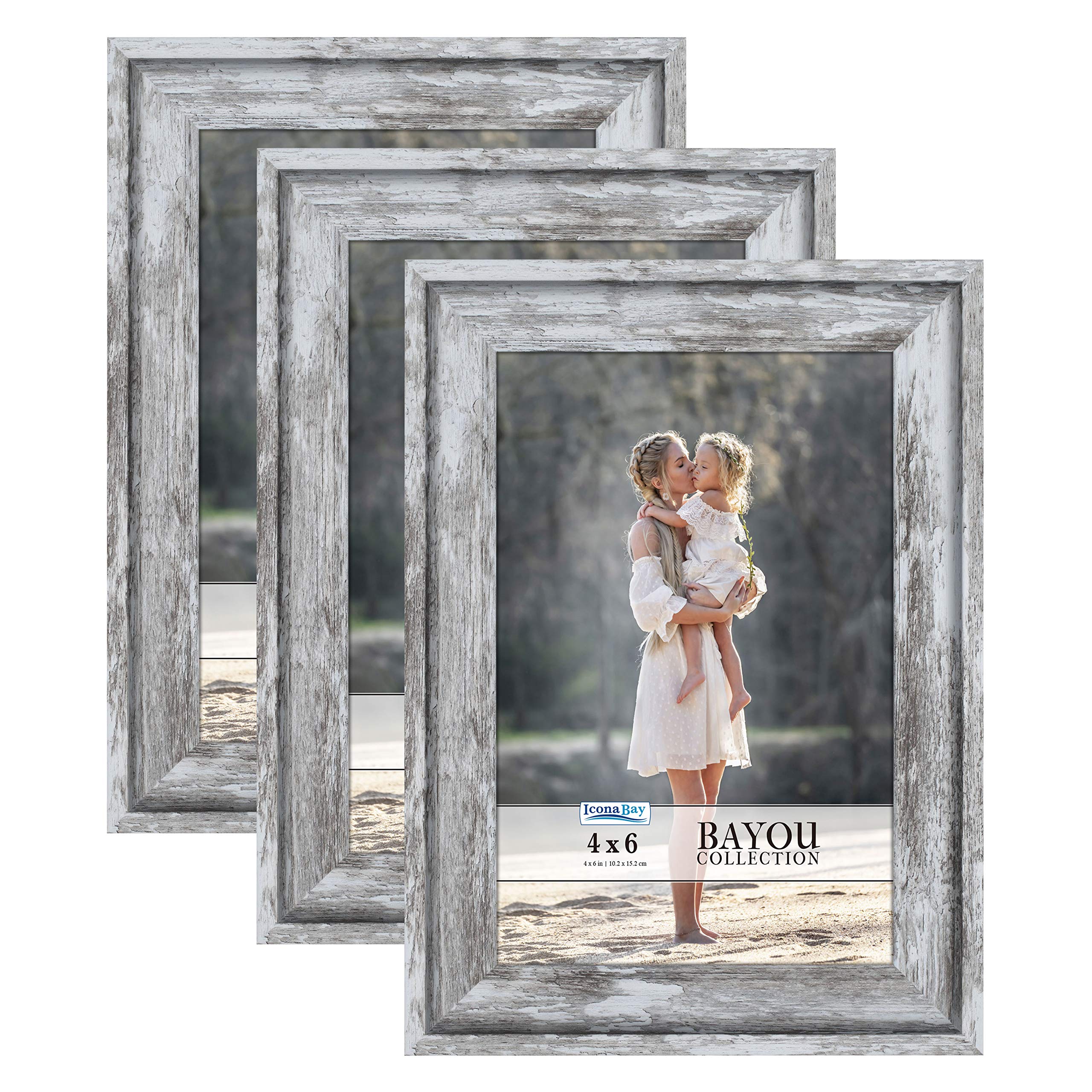 Icona Bay 8x10 White Picture Frames, 6 Pack, Exclusives Collection (US ...