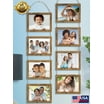 Free Shipping! Rustic Multi-Size Photo Frame Set With Laughter, Fun ...