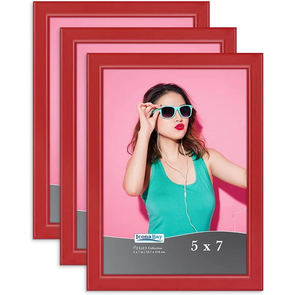 Red Picture Frames