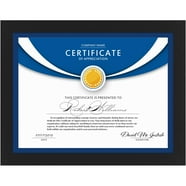 DesignOvation Corporate Document Frame Made to Display Standard ...