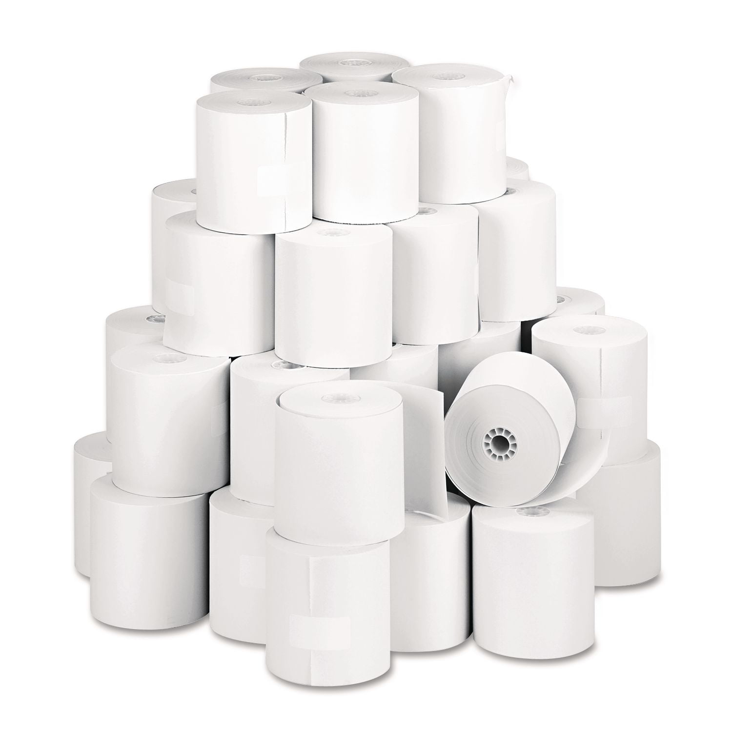Iconex Impact Bond Paper Rolls 3" x 150 ft White 50/Carton 90742238 ...