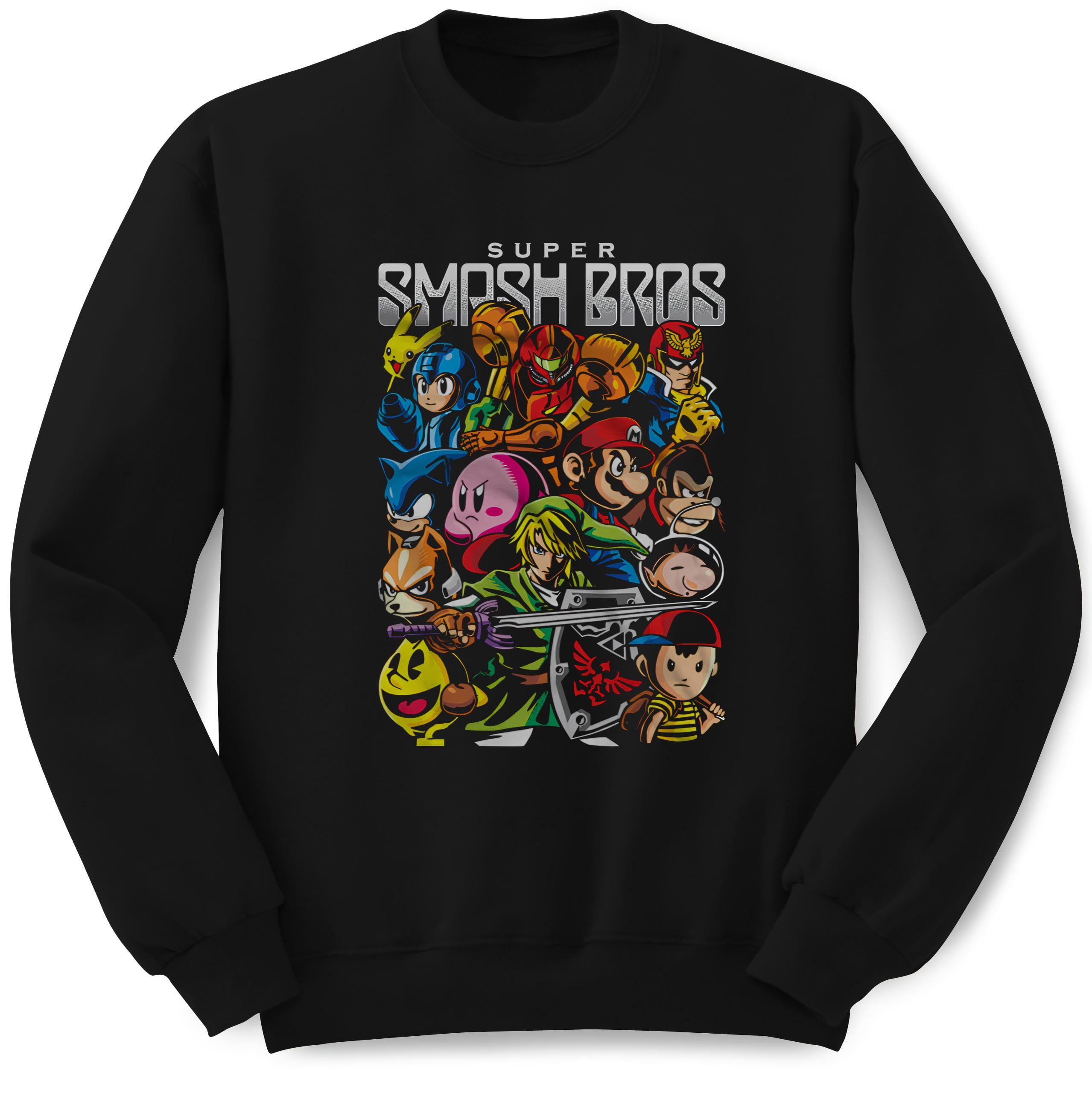 Iconic Arcade Game Character Sweatshirt - Walmart.com