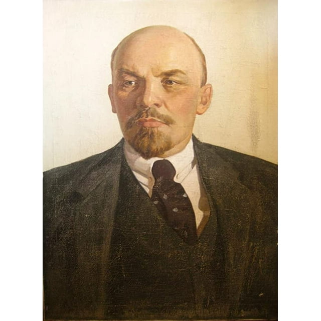 Iconic Arts Laminated 15x20 Poster: Soviet Leader Portrait of Vladimir ...