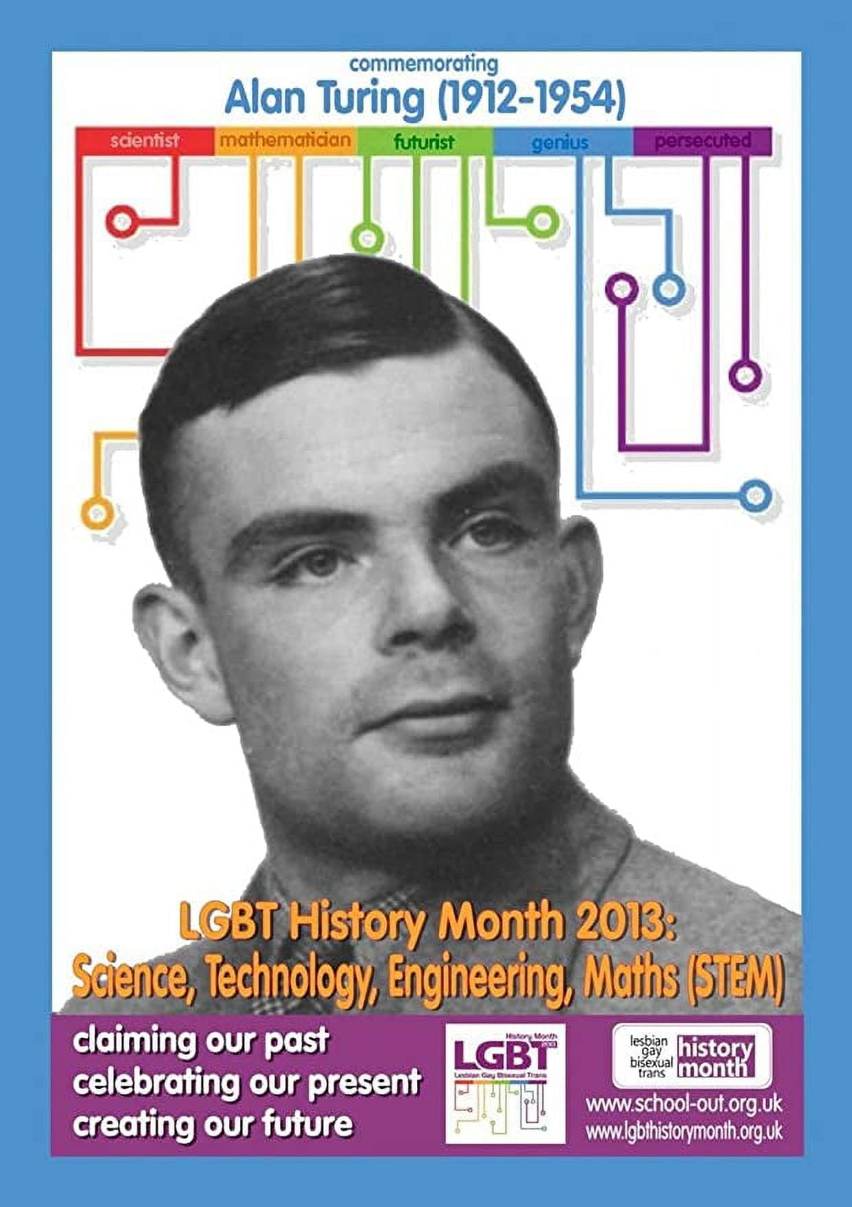 Iconic Arts Laminated 15x21 Poster: Alan Turing - Miliband Ill Bring in ...