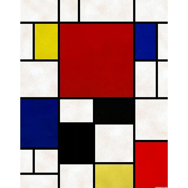 Iconic Arts Laminated 24x30 Poster: Piet Mondrian - Walmart.com