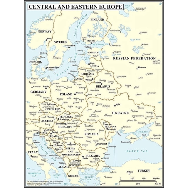 Iconic Arts Large Laminated 24x32 Poster Paper Wall Art: Central and ...