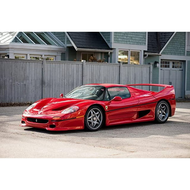 Iconic Arts Laminated 36x24 Poster: Ferrari F50 - Walmart.com