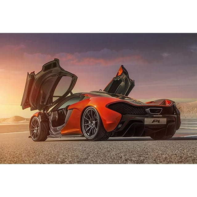 Iconic Arts Laminated 36x24 Poster: McLaren P1 - Walmart.com