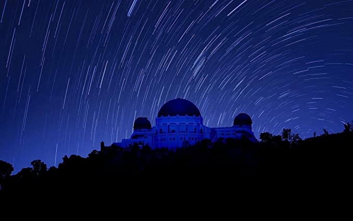 Iconic Arts Laminated 38x24 inches Poster: Griffith Observatory Night ...