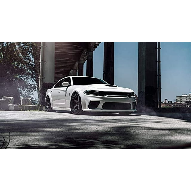 Iconic Arts Laminated 42x24 Poster: Dodge Hellcat widebody 2 hd Cars HD ...