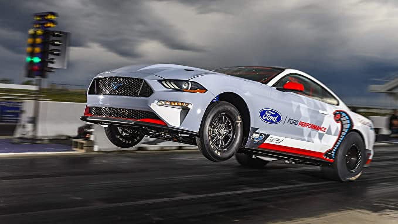 Iconic Arts Laminated 42x24 Poster: Ford Mustang Cobra Jet 1400 ...