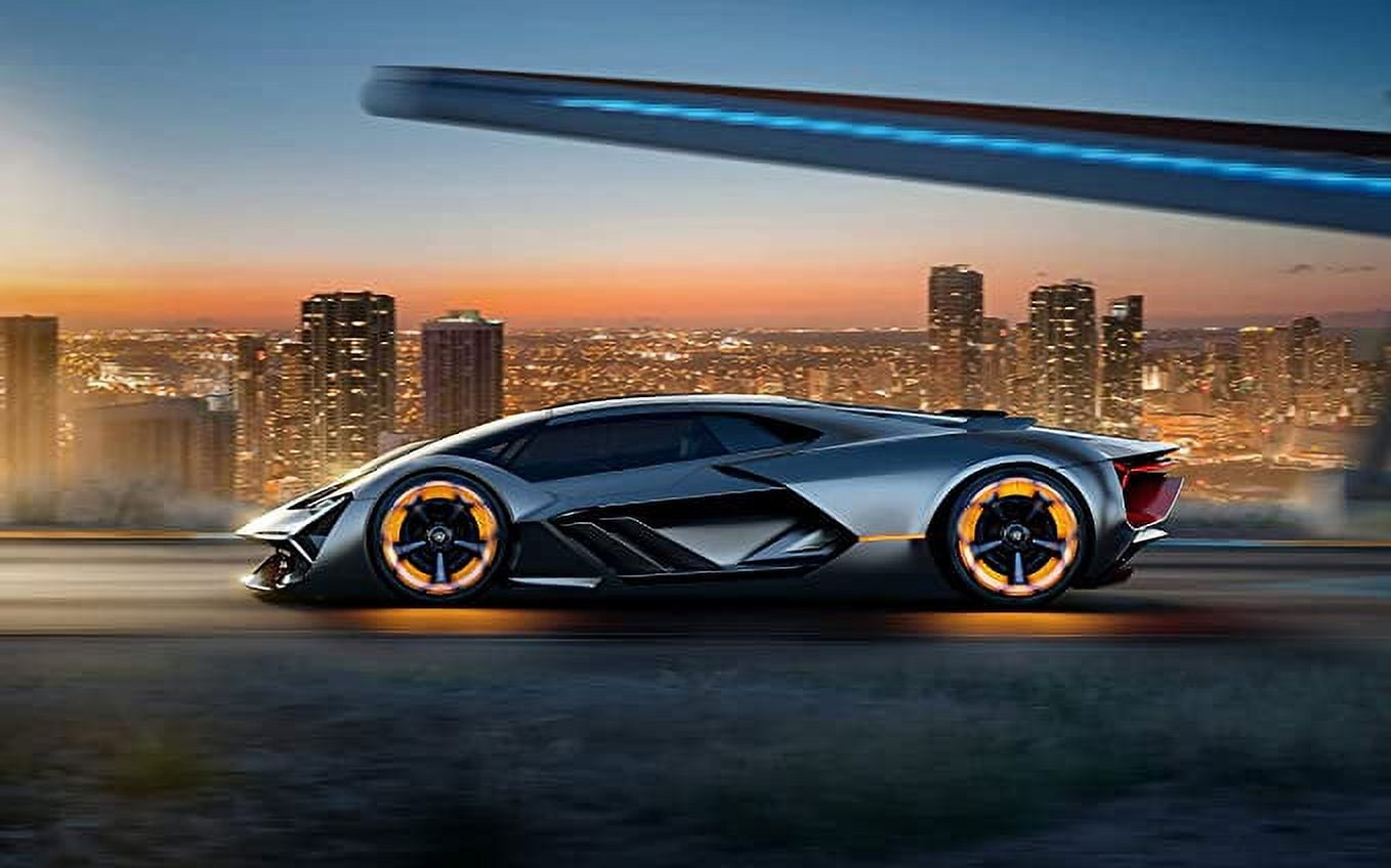 Iconic Arts Laminated 42x24 Poster: Lamborghini terzo millennio Concept ...