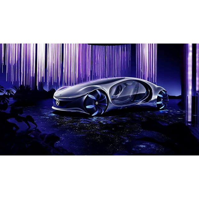 Iconic Arts Laminated 42x24 Poster: Mercedes Benz Vision avtr 2020 4k ...