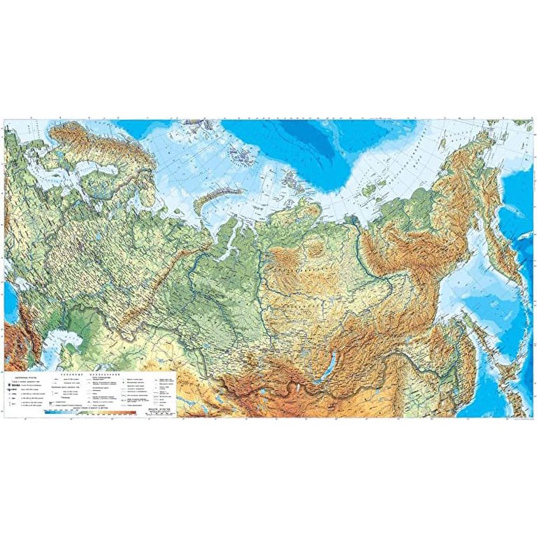 Maps Of Russia Detailed Map Of Russia With Cities And Dagestan,
