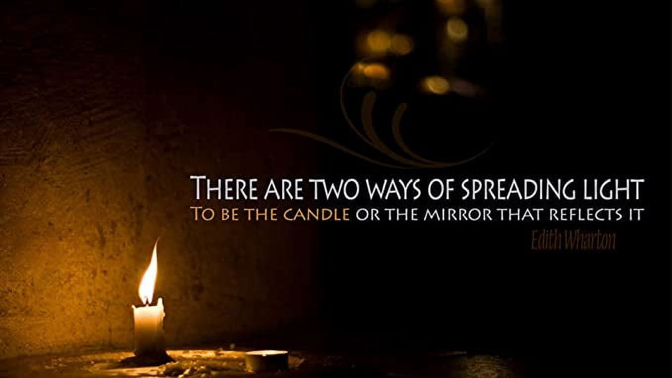 Iconic Arts Laminated 42x24 Poster: There are Two Ways of Spreading ...