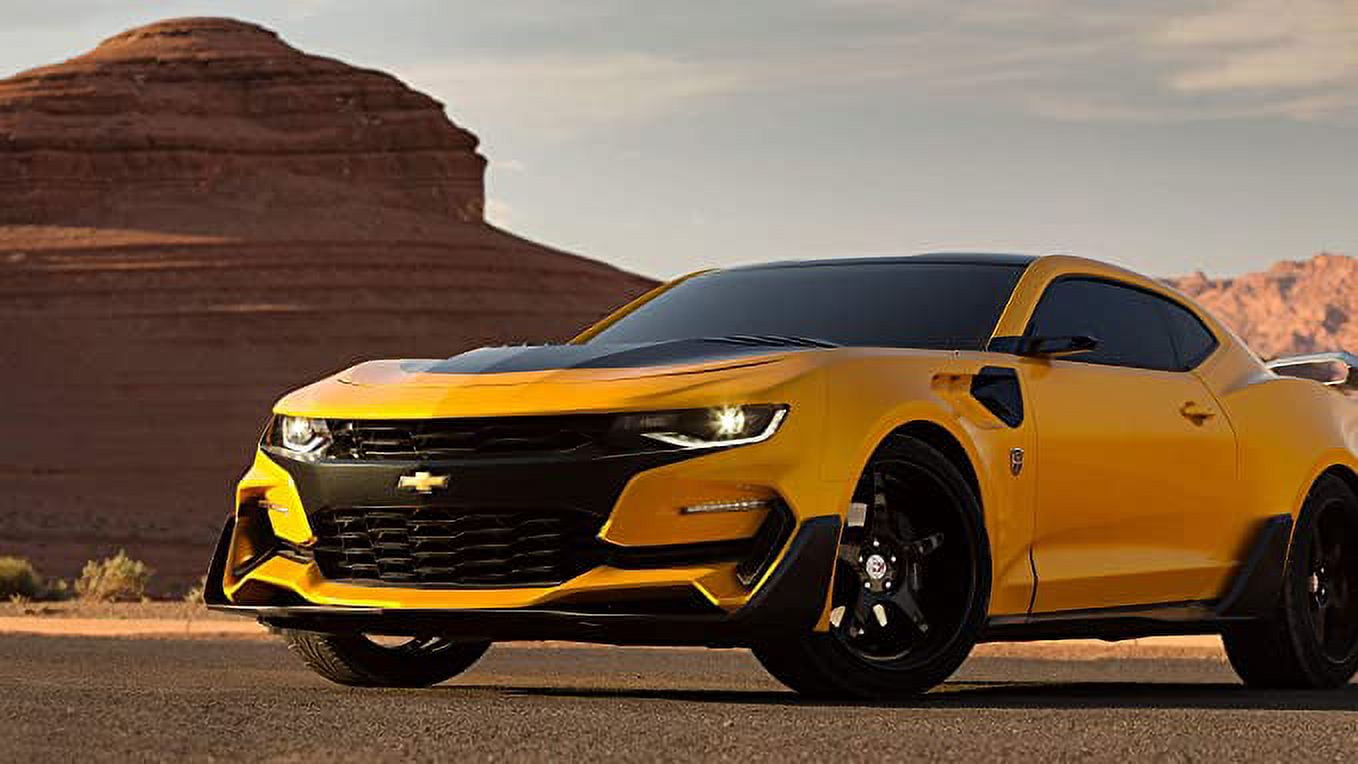 Iconic Arts Muscle Car Laminated Poster 24x36- Chevrolet Camaro ...