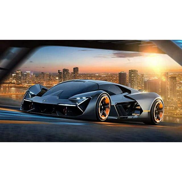 Iconic Arts Supercar- Lamborghini Terzo Millenio Laminated 18x24 Poster ...