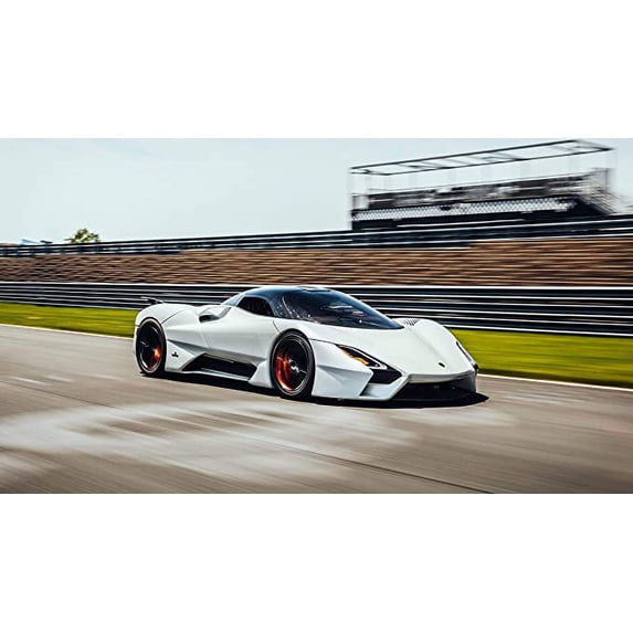 Iconic Arts Supercar Laminated 24x36 Poster: SSC Tuatara Luxury Car ...