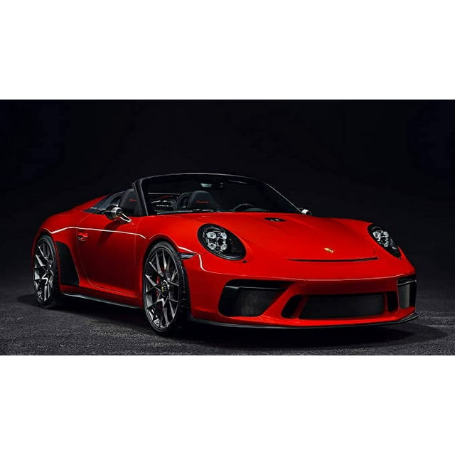 Iconic Arts Supercar- Porsche 911 Speedster Laminated 24x36 Poster ...