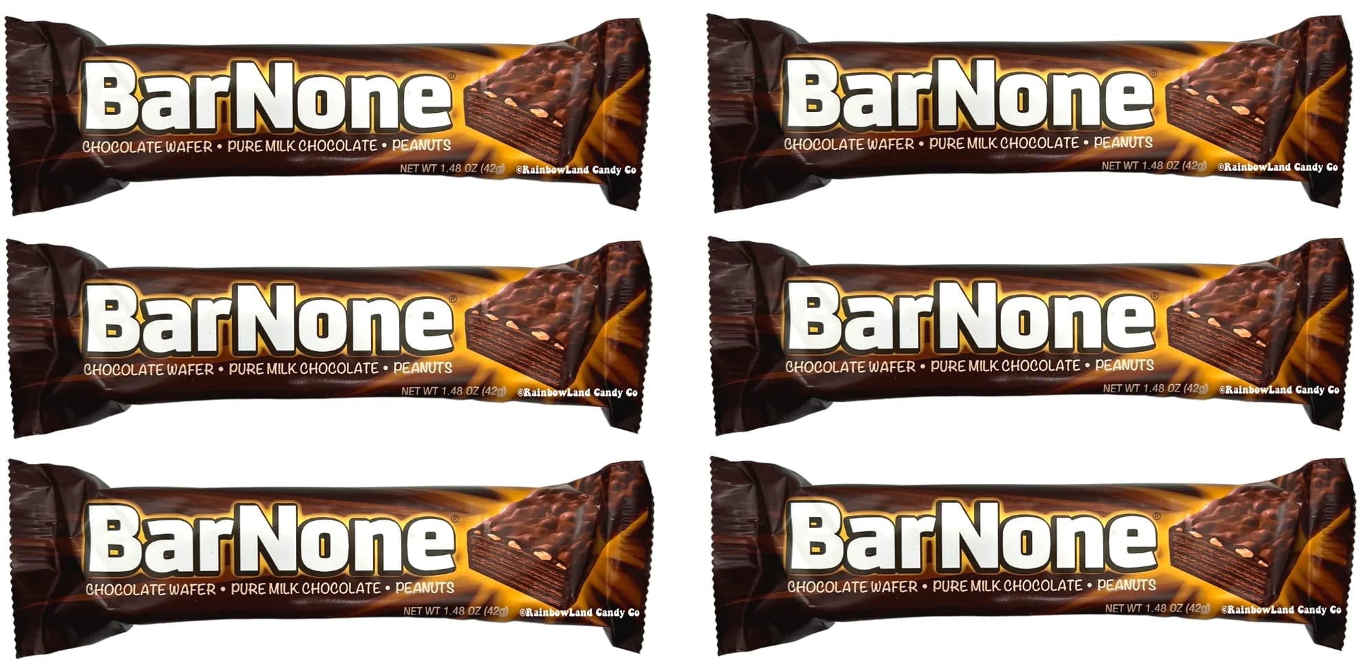 Iconic Candy "Bar None" Chocolate Bar 6pk - Walmart.com