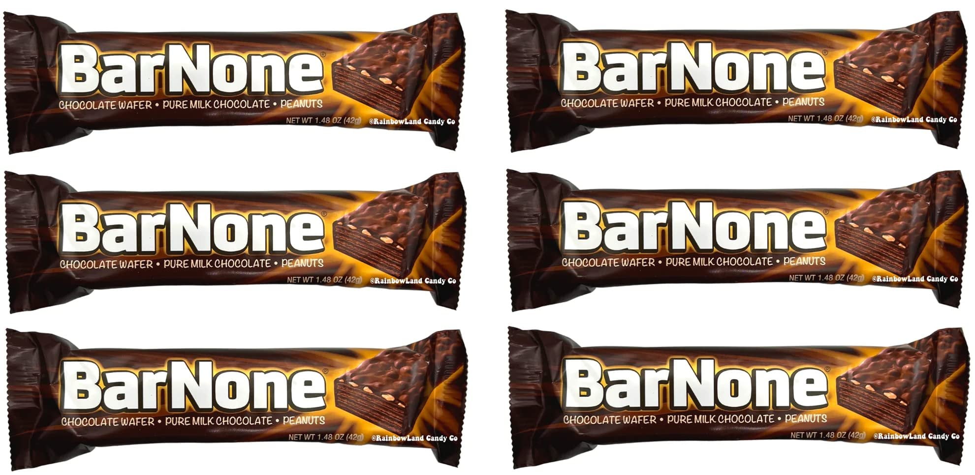 Iconic Candy "Bar None" Chocolate Bar 6pk - Walmart.com