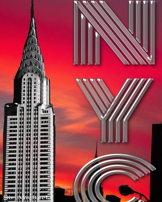 Iconic Chrysler Building New York City Sir Michael Artist Drawing ...