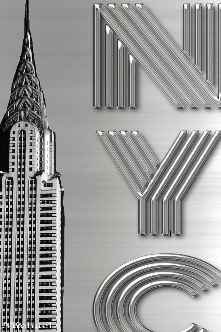Iconic Chrysler Building New York City Sir Michael Artist Drawing ...