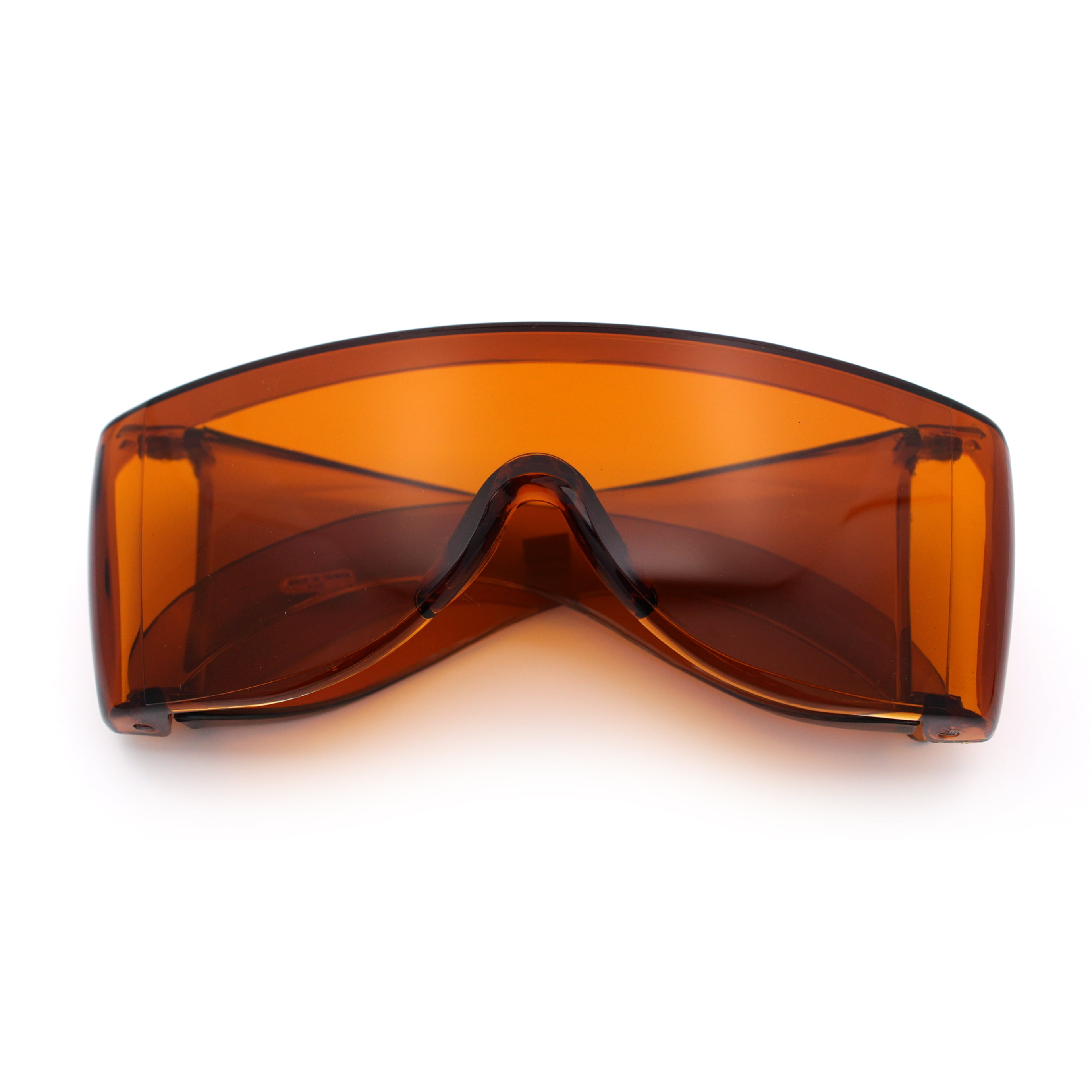 Iconic Classic Oversized Amber Blue Light Glare Blocker Night Driving ...