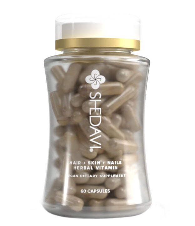 Shedavi, Hair Growth Vitamins, 60 Count, Herbal Formula for Hair Health ...