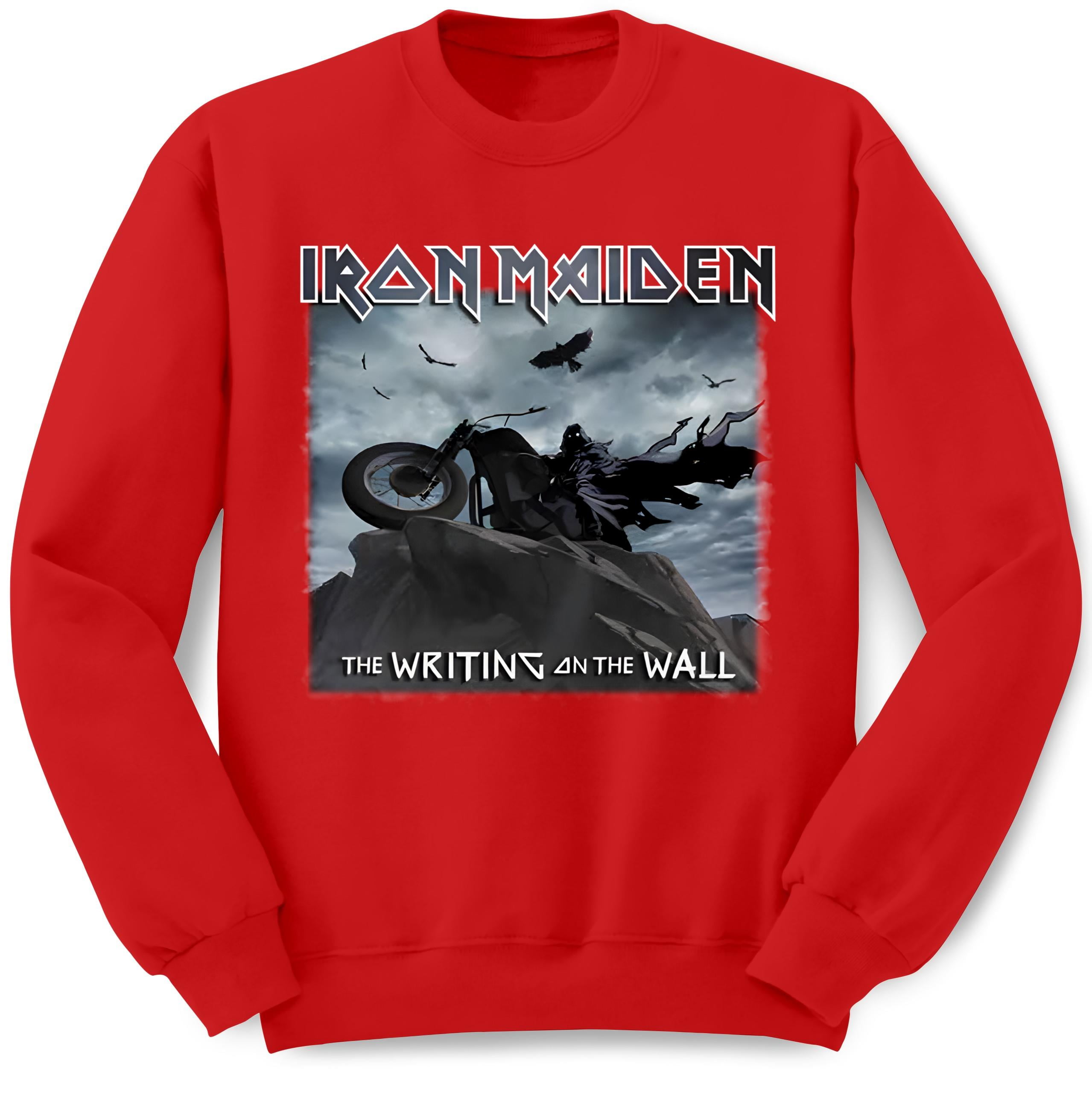 Iconic Heavy Metal Tee, The Writing On The Wall Album Shirt - Walmart.com