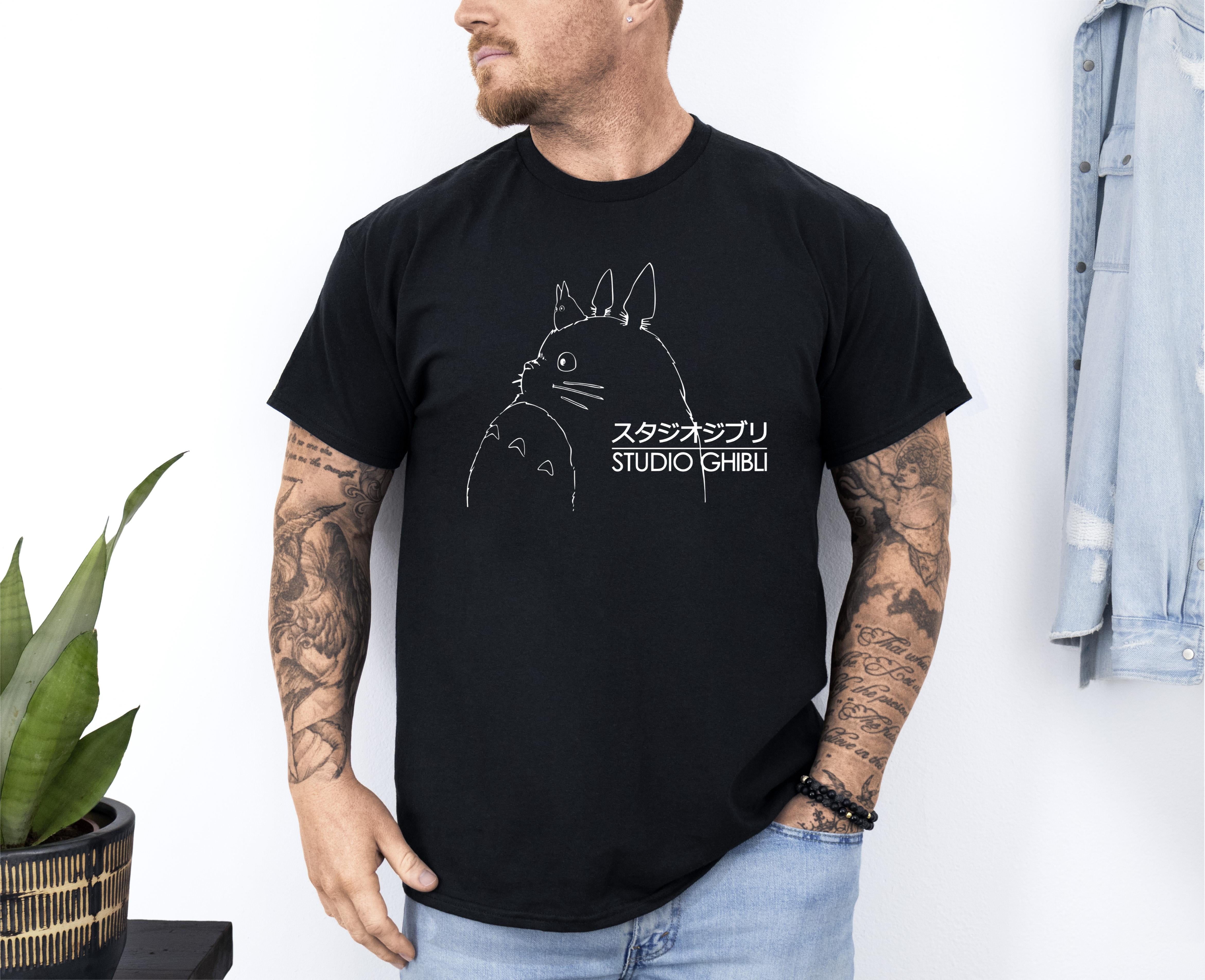 Iconic Japanese Animation Character-Inspired T-Shirt, Totoro and ...