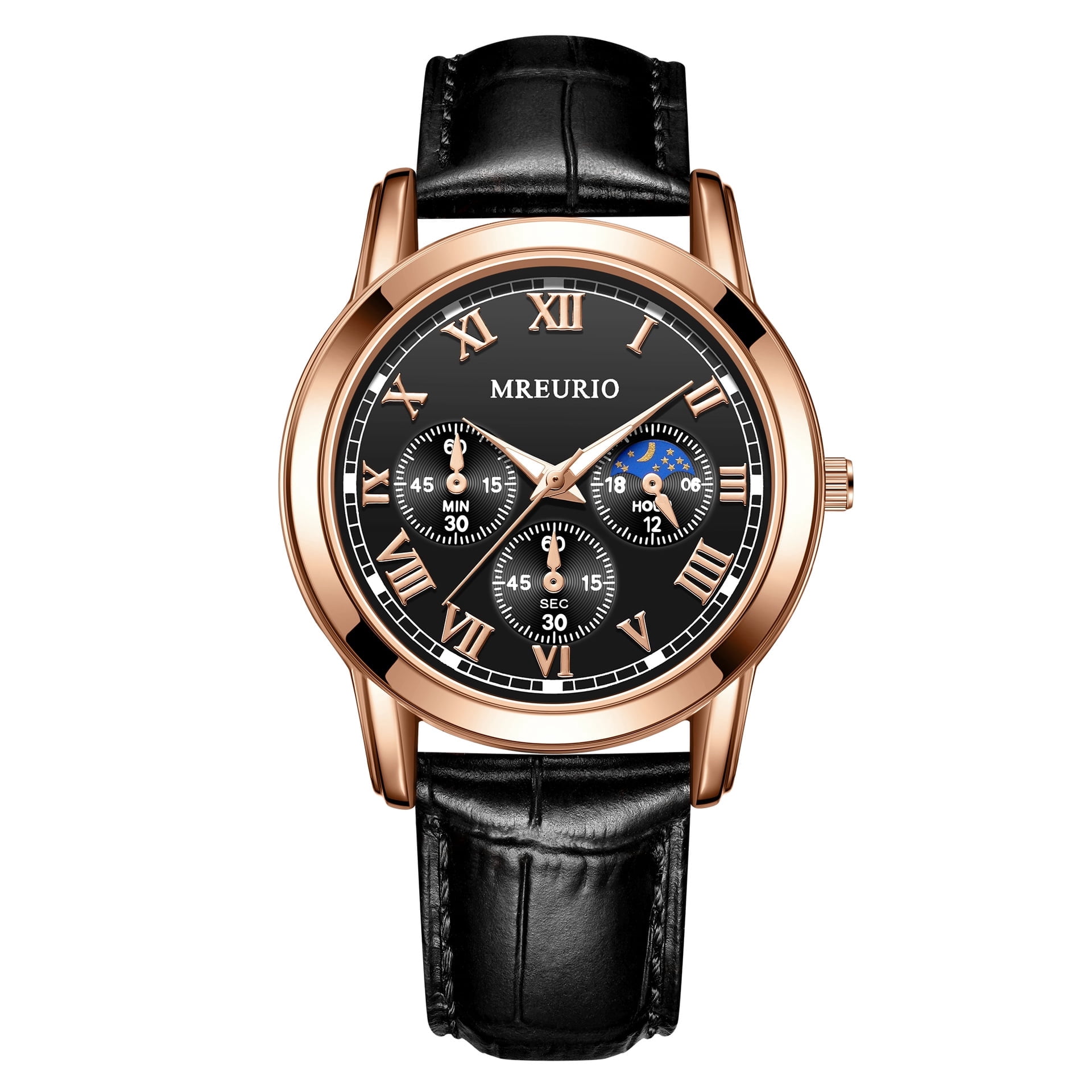 Iconic Men's Black Mechanical Business Watch - Timeless Luxury for the ...