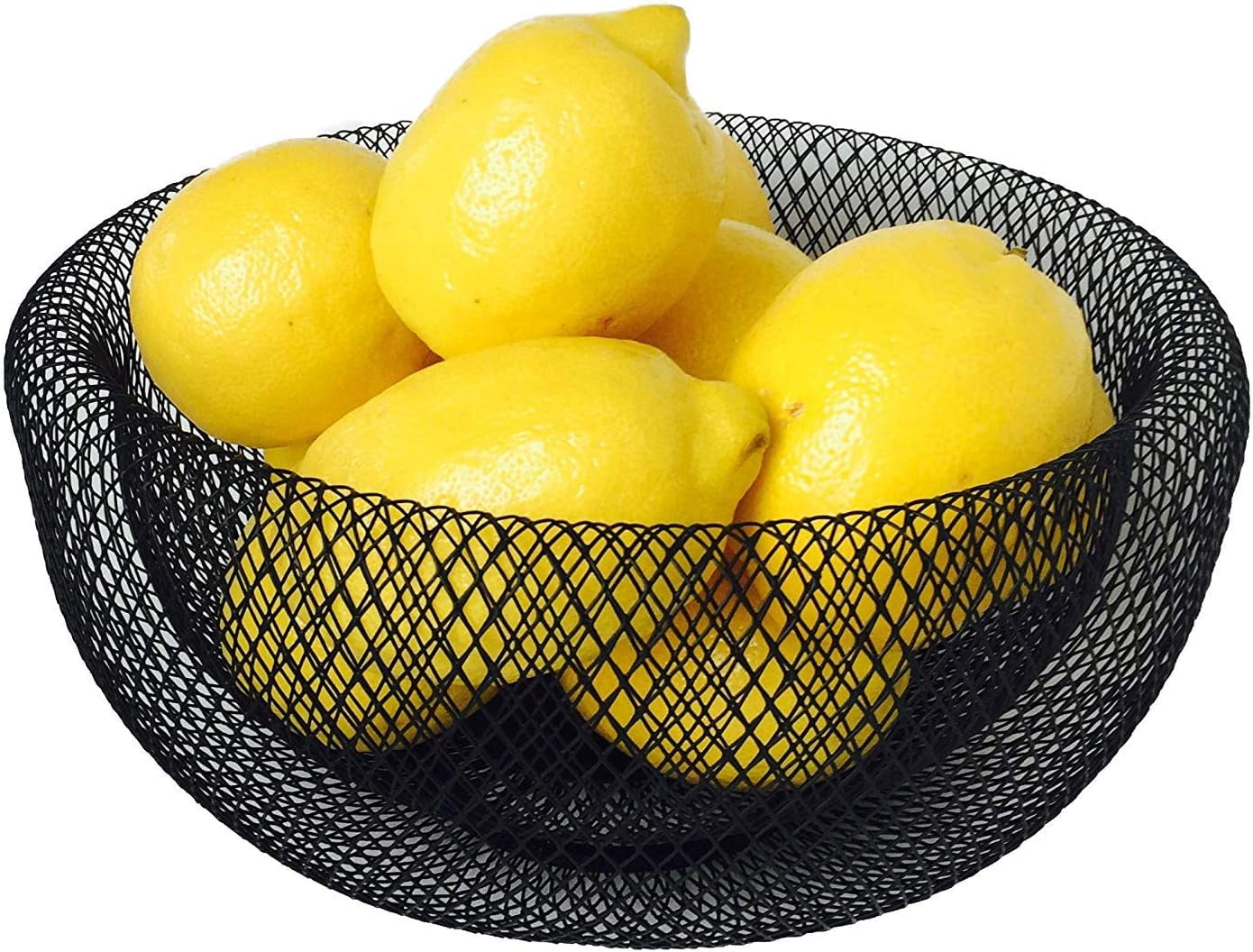 Iconic Modern Wire Mesh Fruit Bowl, Art Museum Style, Powder Coated ...