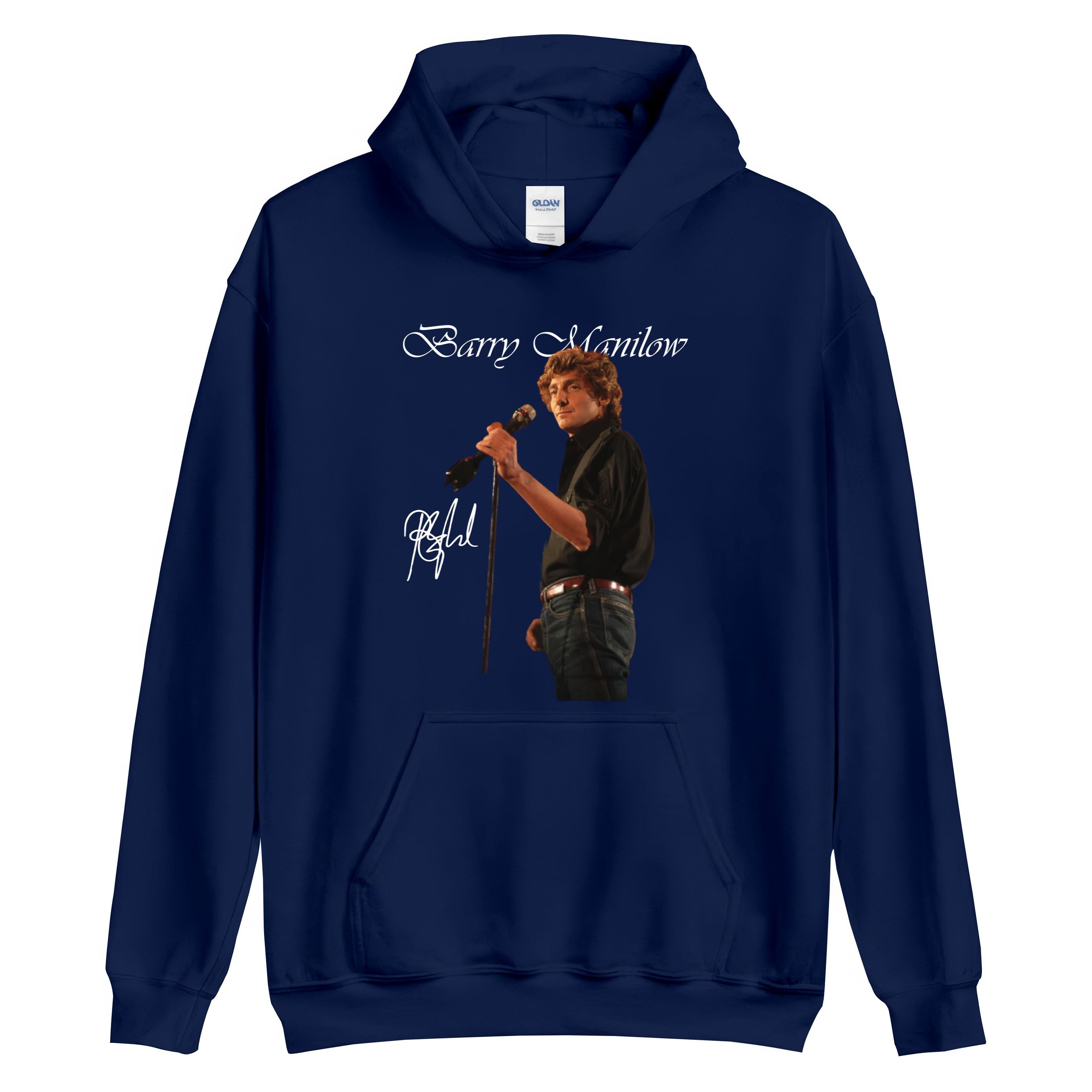 Iconic Music Artist Manilow Signature Shirt, Mandy Album Graphic Tee ...