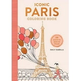 Iconic Paris Coloring Book - Paperback - Walmart.com