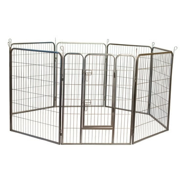 MidWest Homes for Pets Foldable Metal Exercise Pet Dog Playpen Without ...
