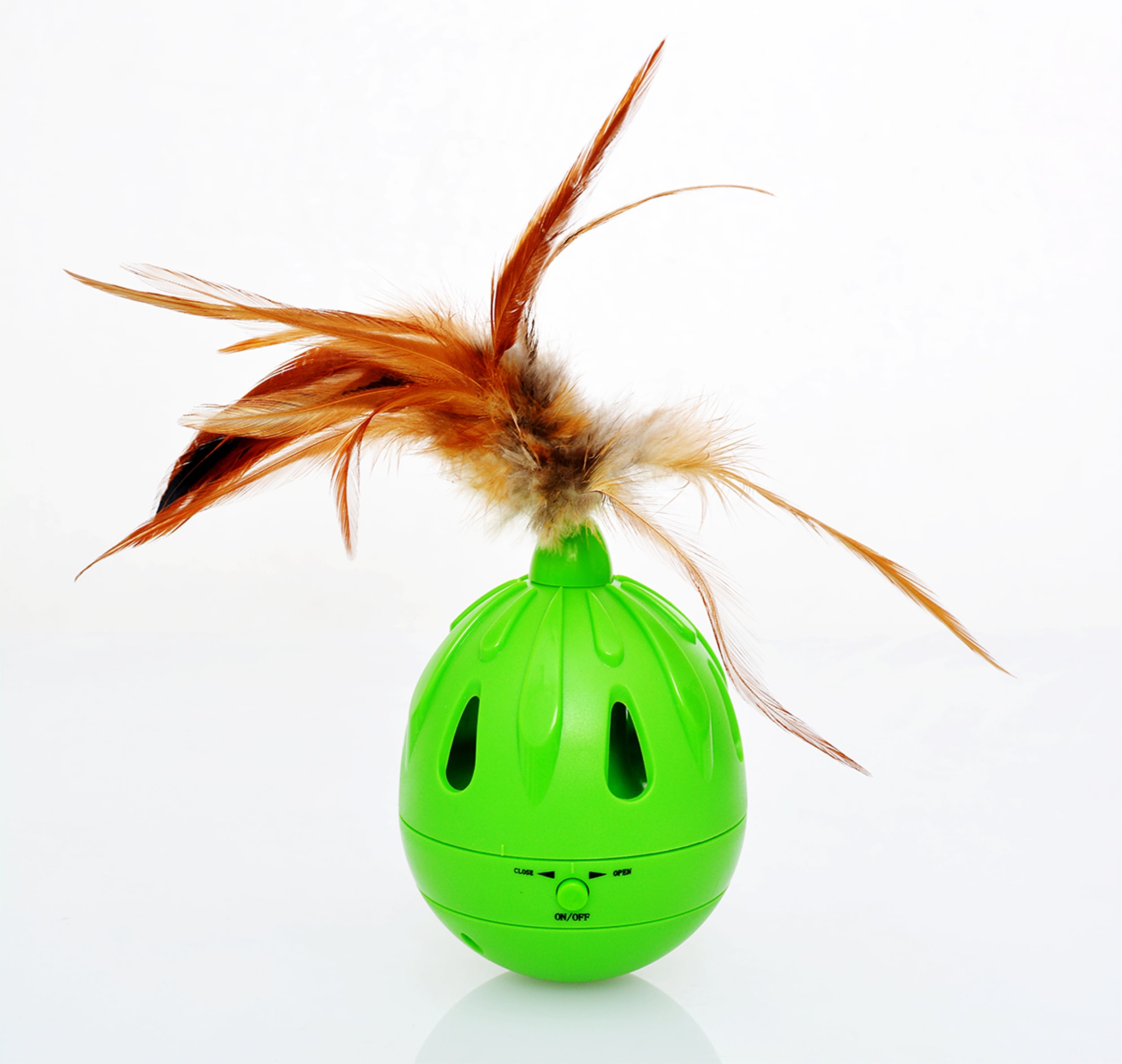 Iconic Pet Shaky Feathers Interactive Cat Toy - Walmart.com