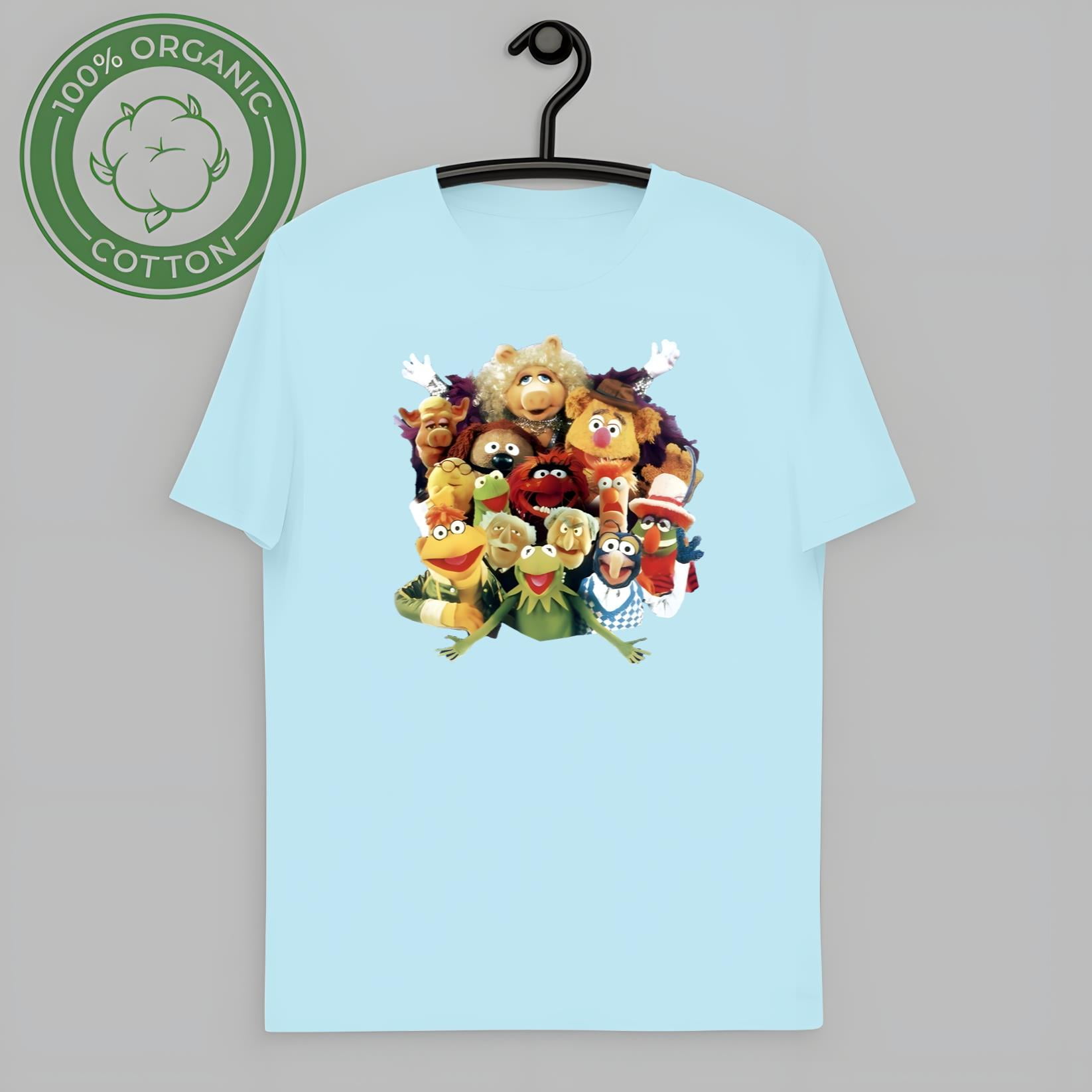 Iconic Puppet Characters Tee, Fun Cartoon Character Shirt, Popular TV ...