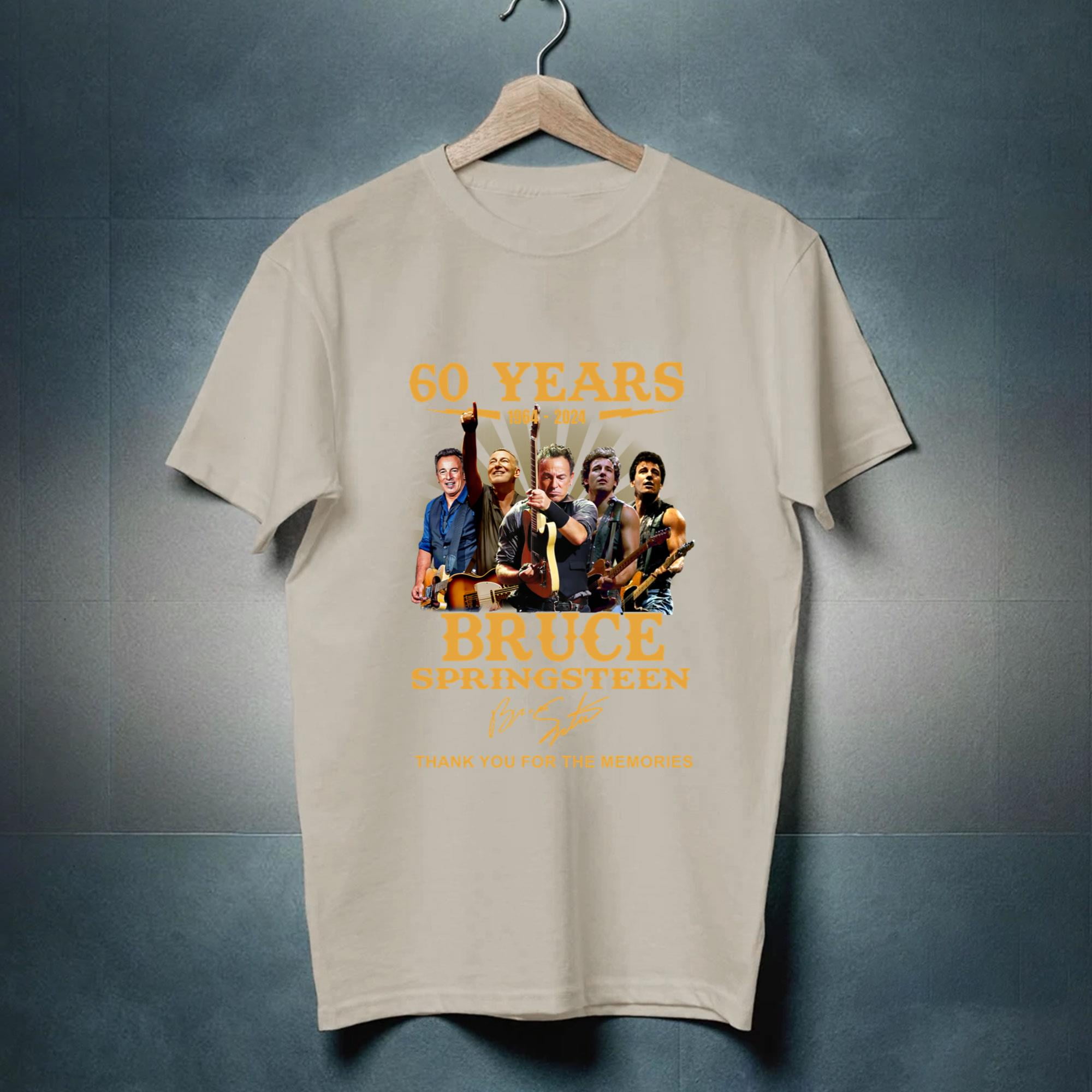 Iconic Rock Musician 60 Years Signatures Shirt, Fan Gift, Tour Merch ...