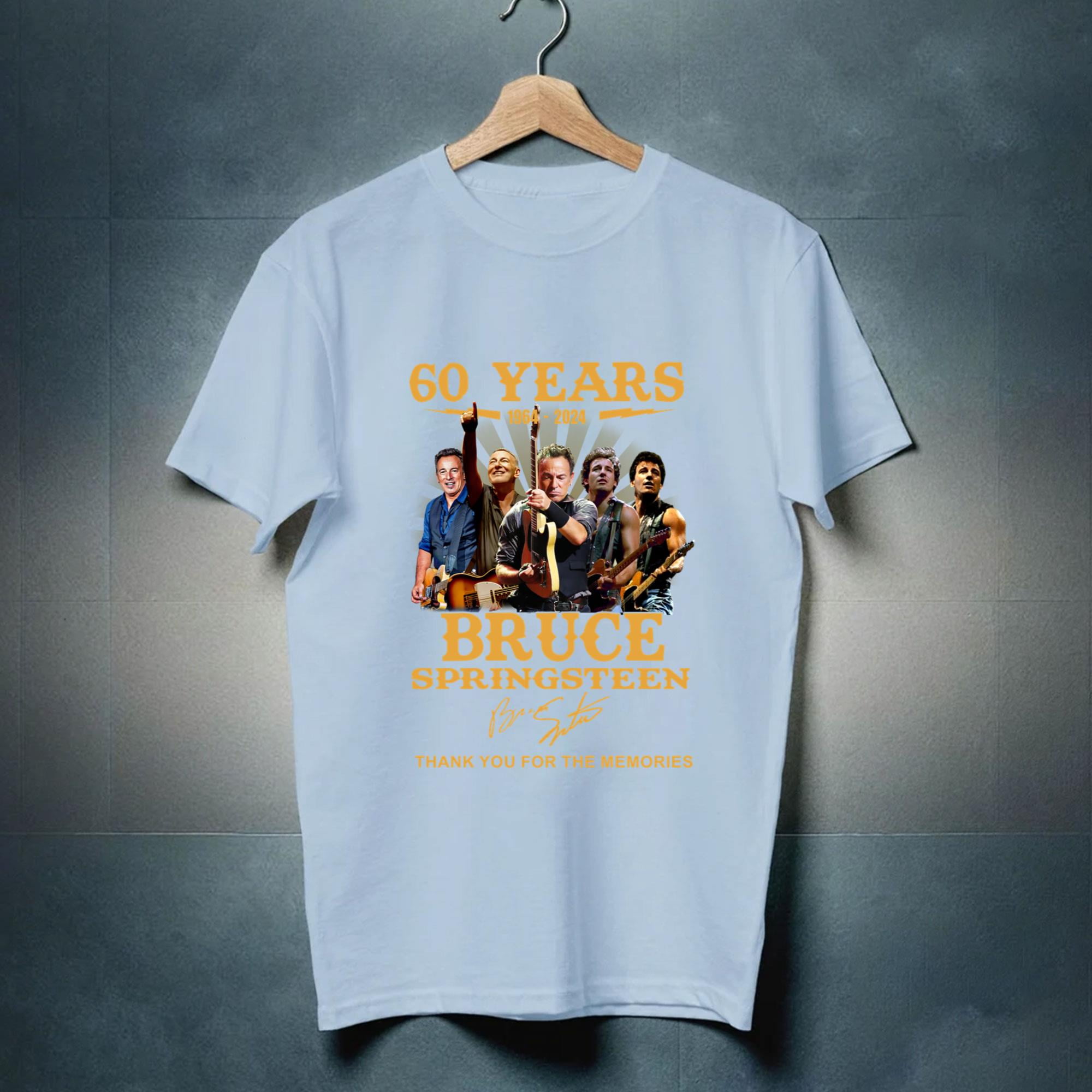 Iconic Rock Musician 60 Years Signatures Shirt, Fan Gift, Tour Merch ...