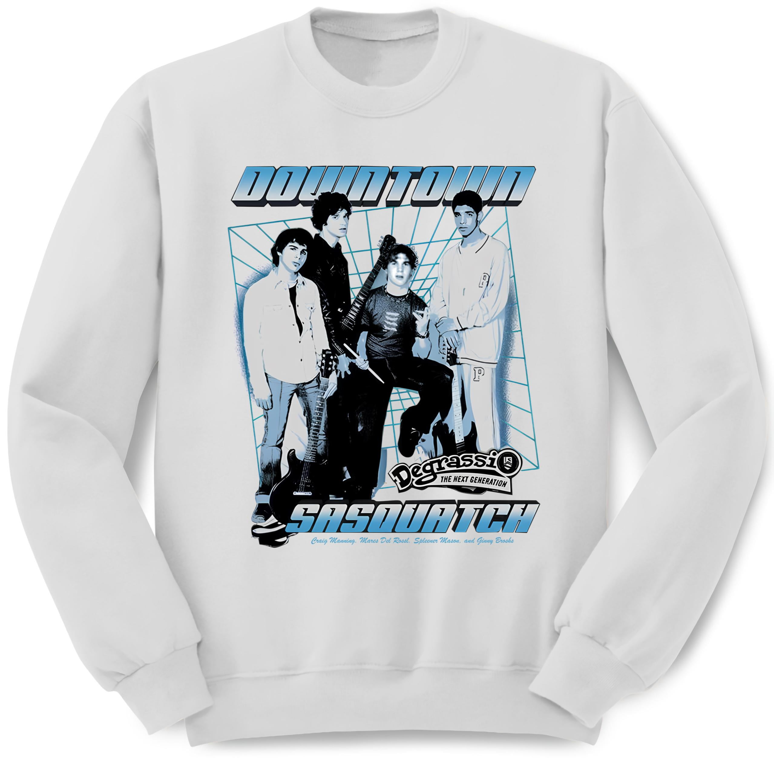 Iconic TV Show The Next Generation Downtown Band Sweatshirt - NEW ...
