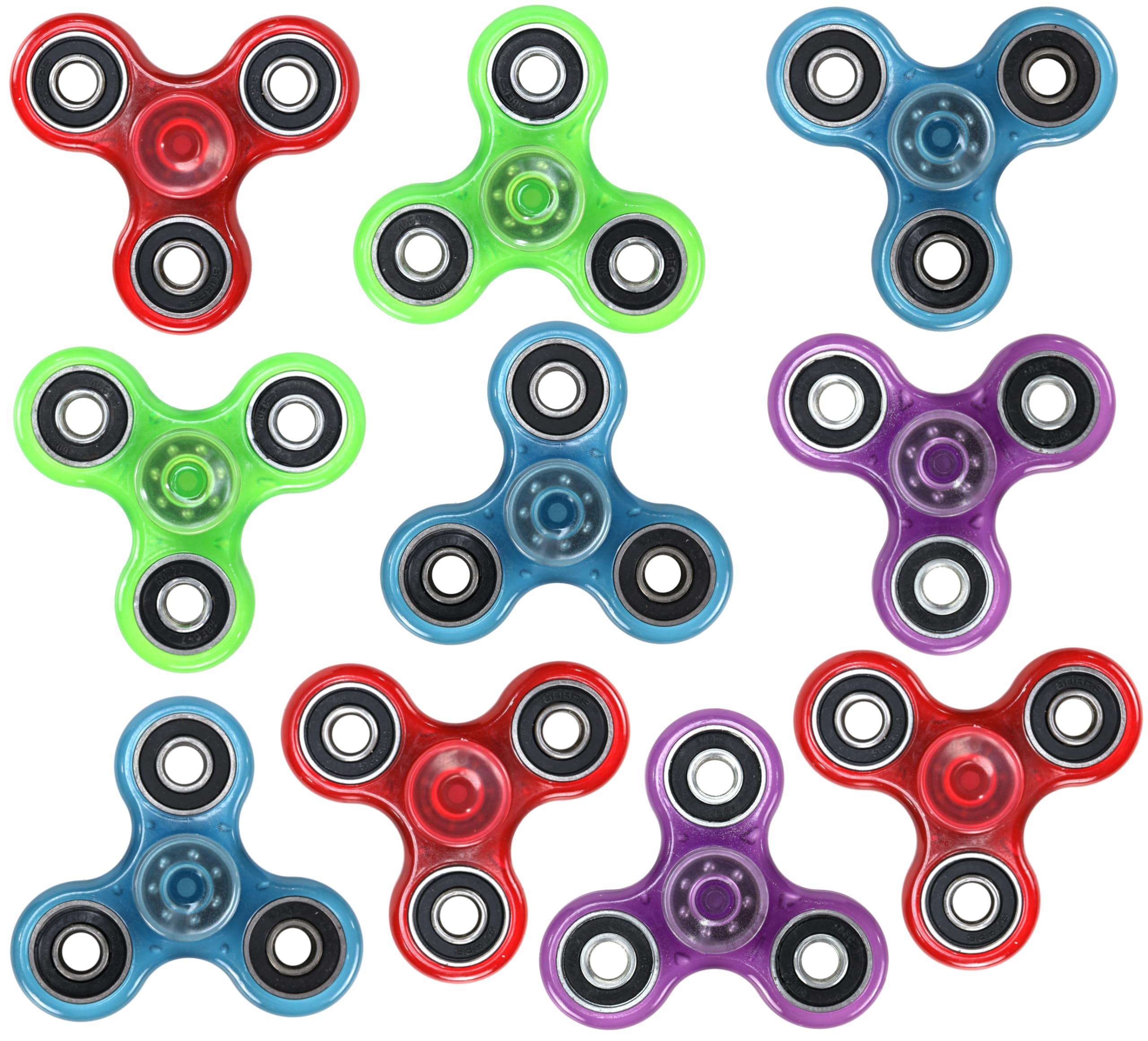Iconikal Fidget Spinner Random Color Bulk Assortment Set, 24-Pack C30 ...