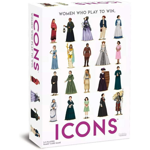 Icons Women Who Play to Win Family Card Game Buffalo 2-5 Players ...