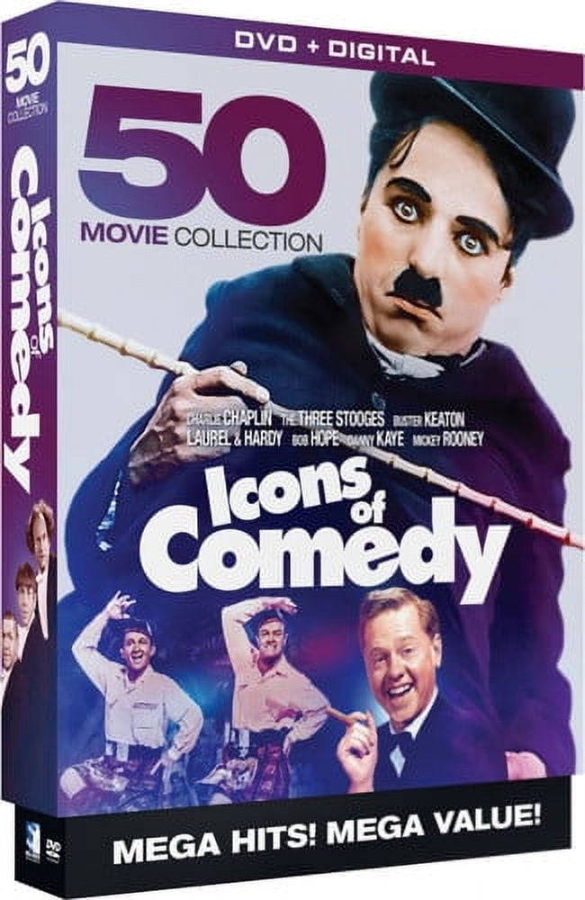 Icons of Comedy: 50 Movie MegaPack (DVD) - Walmart.com