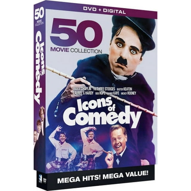 Icons of Comedy: 50 Movie MegaPack (DVD) - Walmart.com