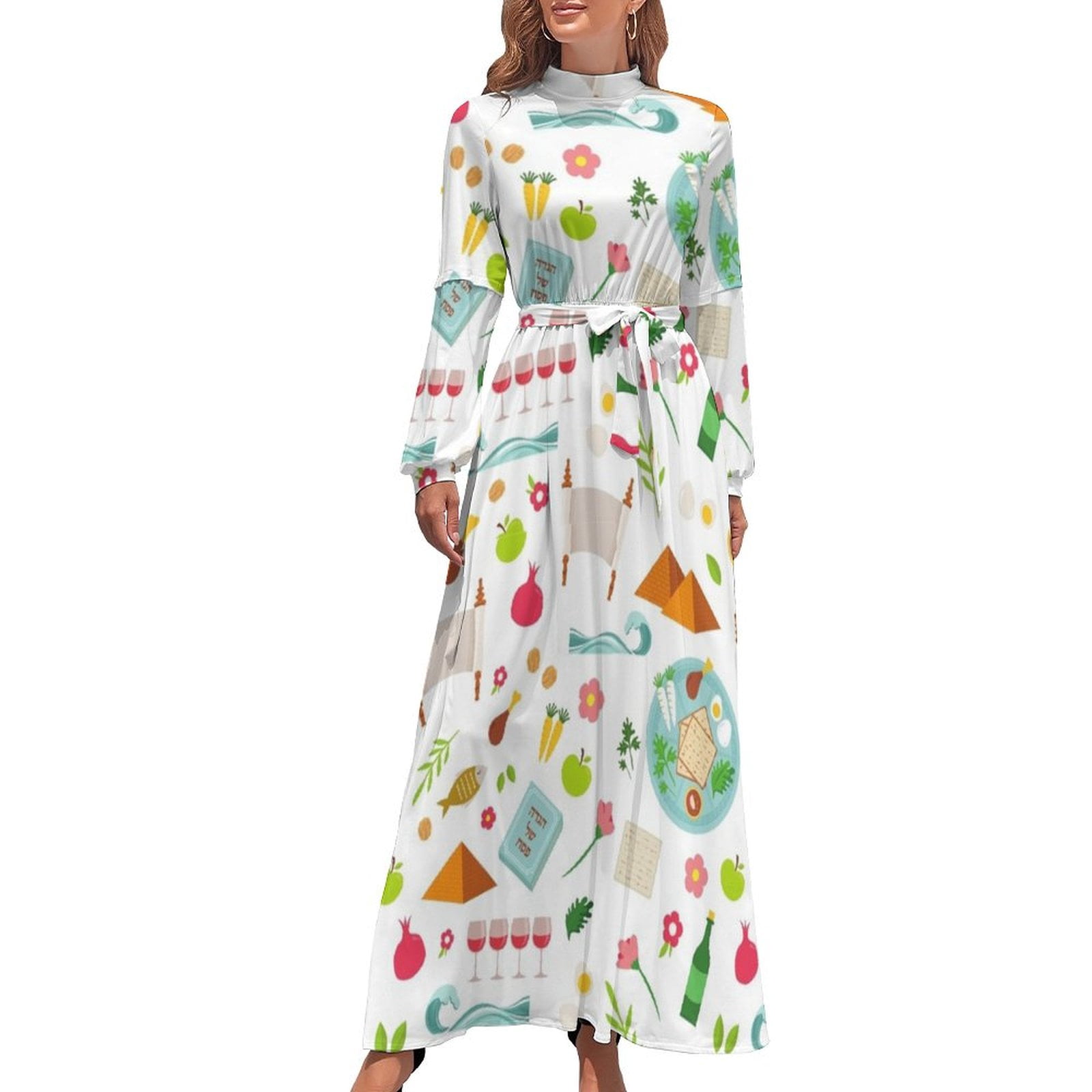 Icons of Passover Long Dress women's evening dresses Dress vintage ...