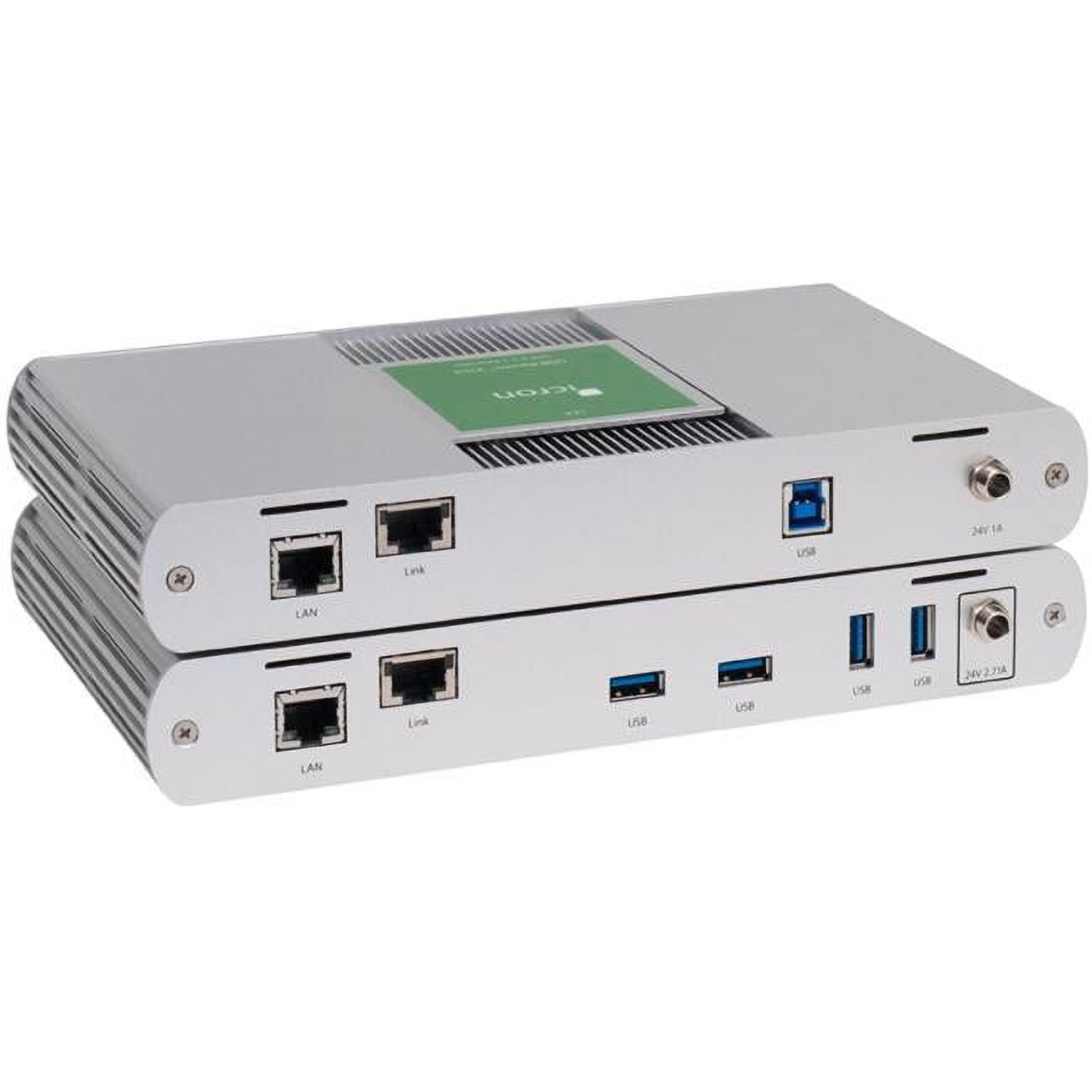 Icron USB 3-2-1 Raven 3104 4-Ports Cat6a/7 USB Extender 00-00451 ...