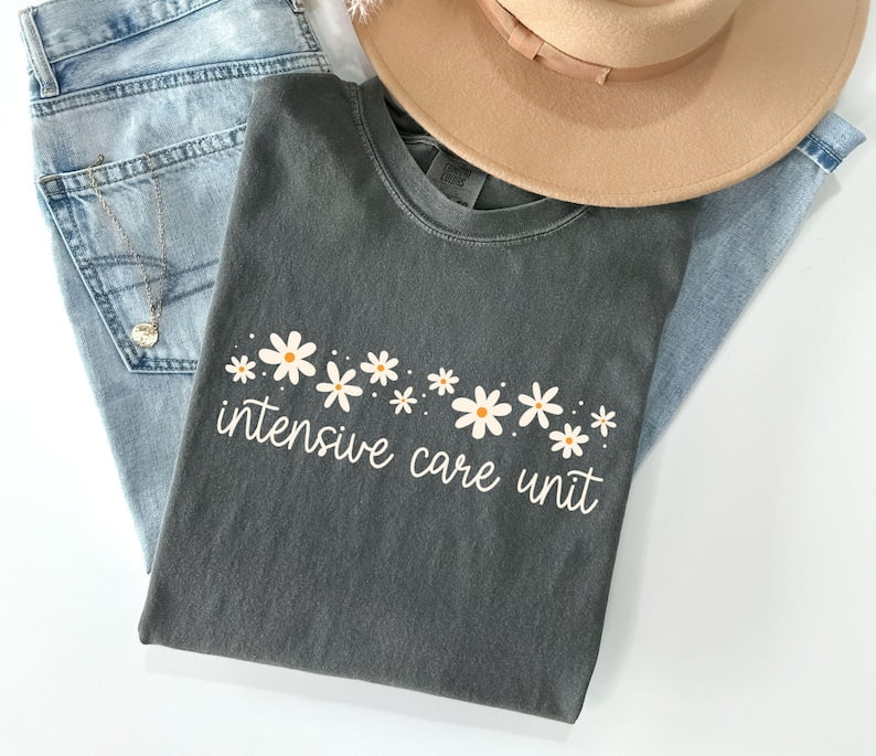 Icu Nurse Shirt Gift, Icu Nursing Shirt, Intensive Care Unit Nurse ...