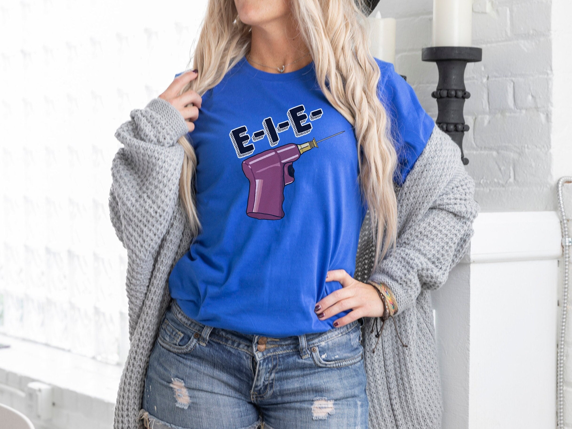 Icu T-Shirt - Eie-Io Drill Shirt, Er Ed, Icu Nurse, Healthcare ...